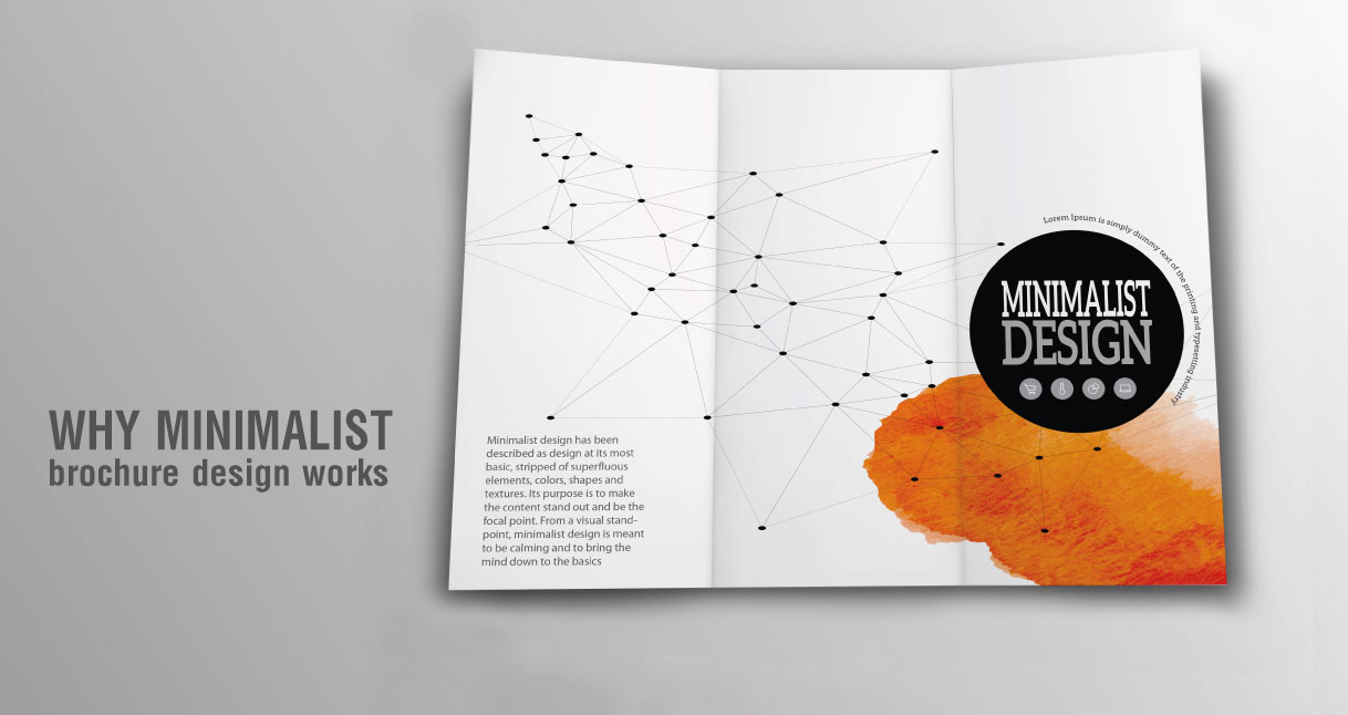 More Reasons Minimalist Brochure Design Works