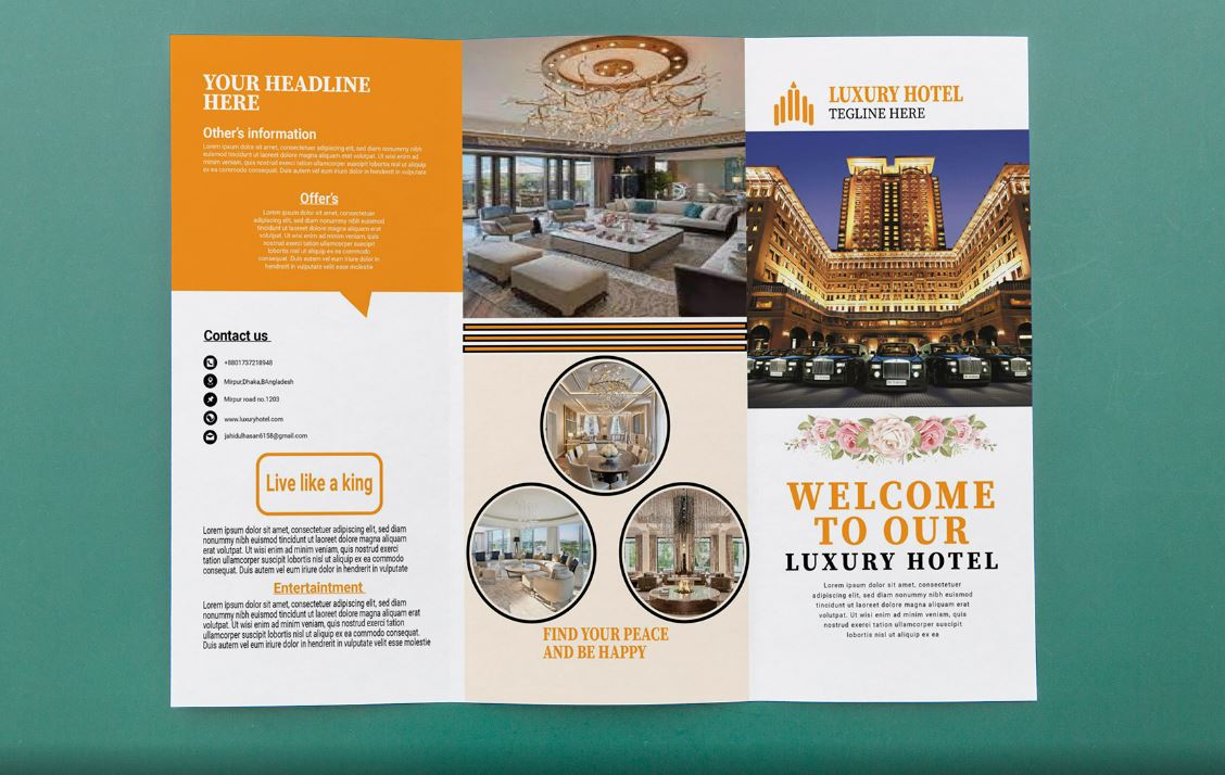 What Do You Write on a Hotel Brochure