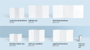 What Are The Standard Brochure Sizes? | PrintPlace