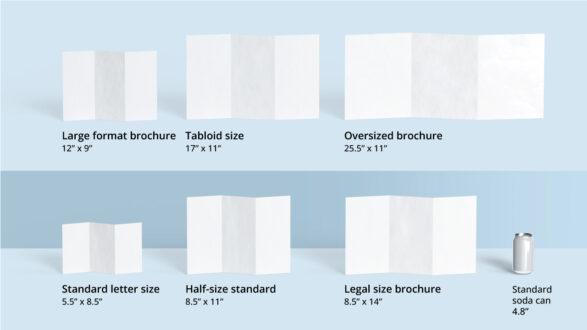 What Are The Standard Brochure Sizes? | PrintPlace