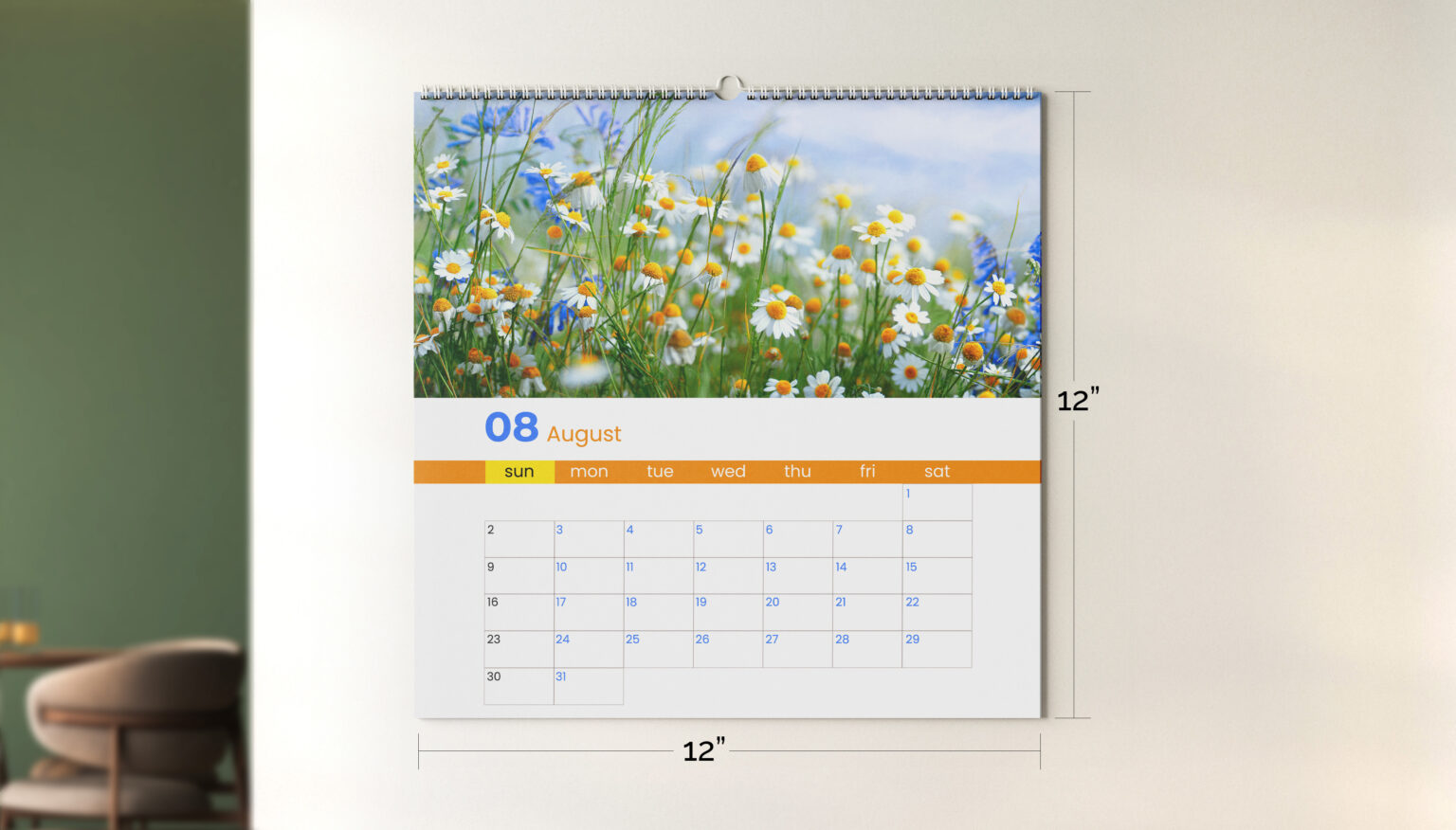 Standard Calendar Sizes | PrintPlace