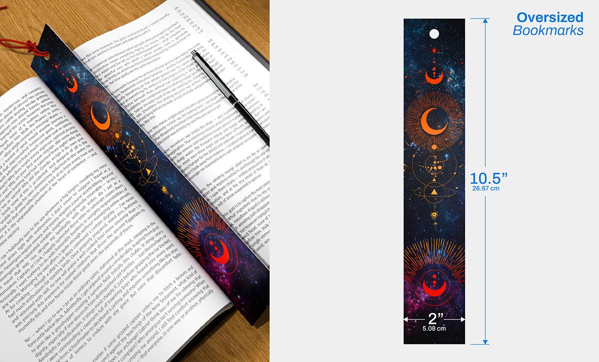 Standard Bookmark Sizes: A Quick Guide for Readers and Designers ...